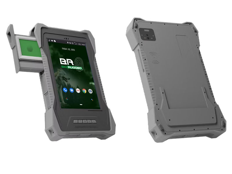 BioRugged BioWolf DEZ Android tablet with fingerprint, face and iris ...