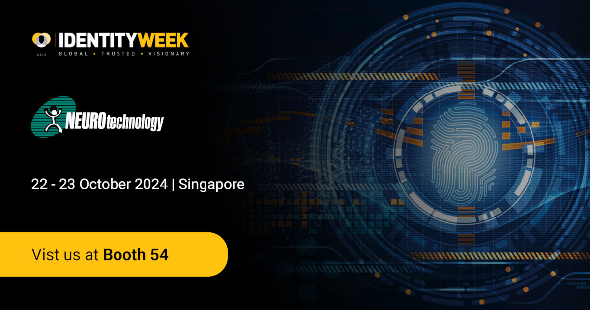 Identity Week Asia 2024 - Neurotechnology participation